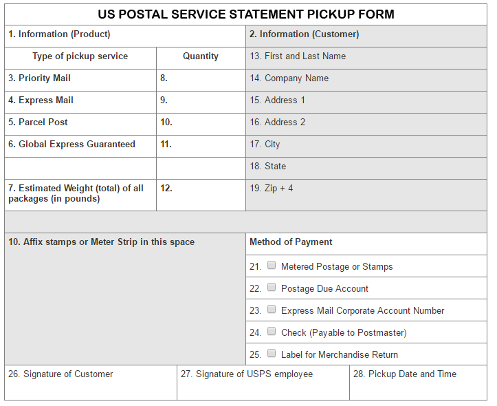 Postal 473 Practice Test (#1) - Form Completion - https ...